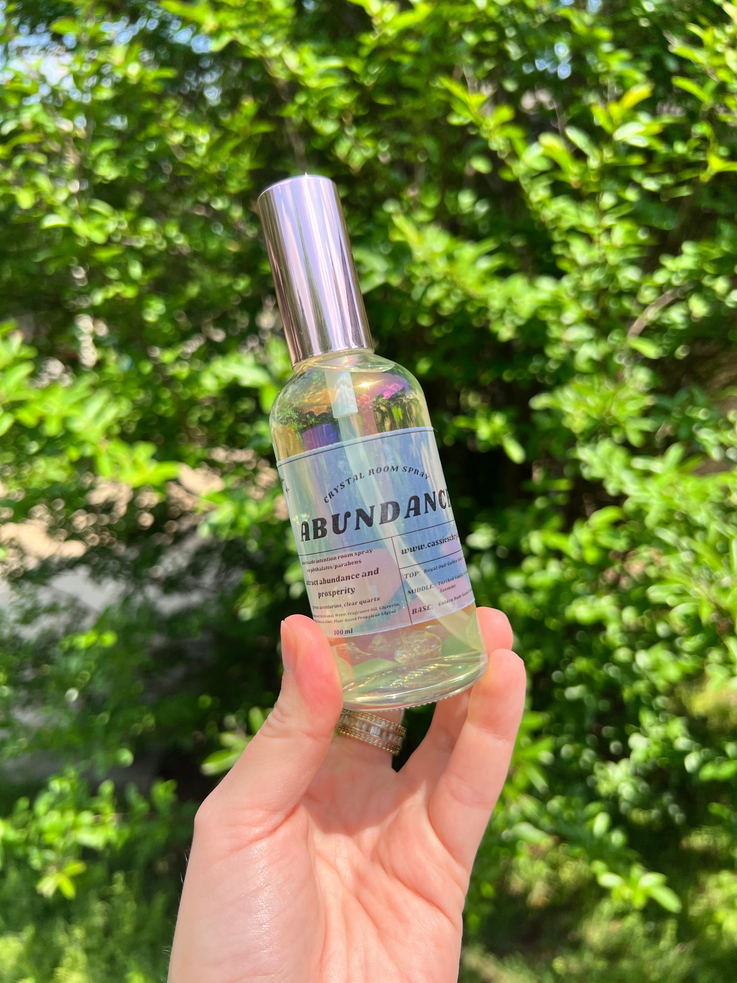 Crystal Room Sprays – Cassie's Chrysalis